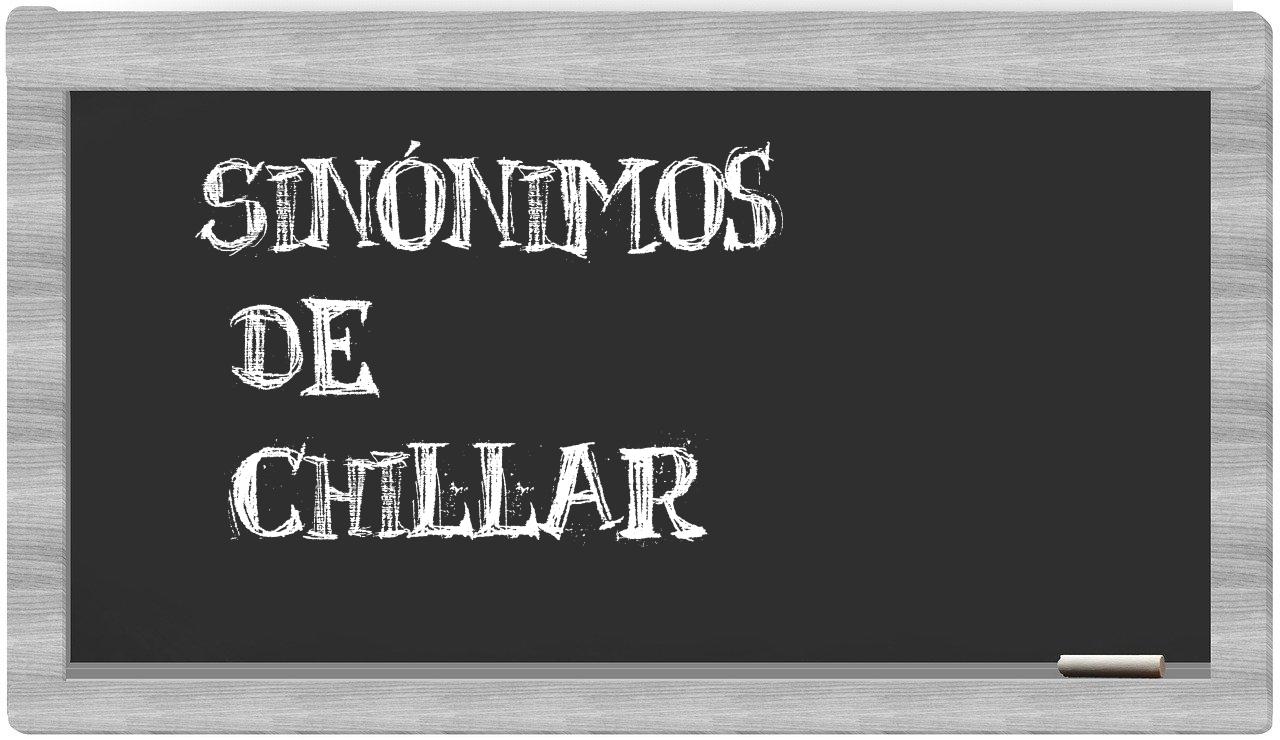 Los sinónimos de chillar: Todos los sinónimos de chillar, su sentido y ...