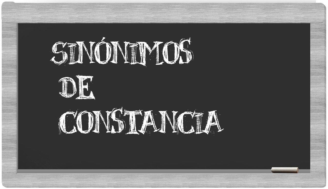 Los sinónimos de constancia: Todos los sinónimos de constancia, su ...