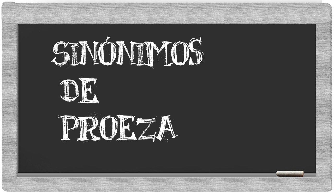 Los sinónimos de proeza: Todos los sinónimos de proeza, su sentido y ...