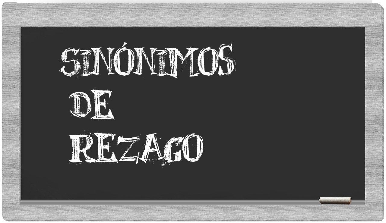 Los sinónimos de rezago: Todos los sinónimos de rezago, su sentido y ...