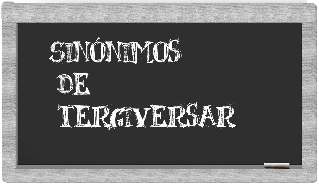 Los sinónimos de tergiversar: Todos los sinónimos de tergiversar, su ...